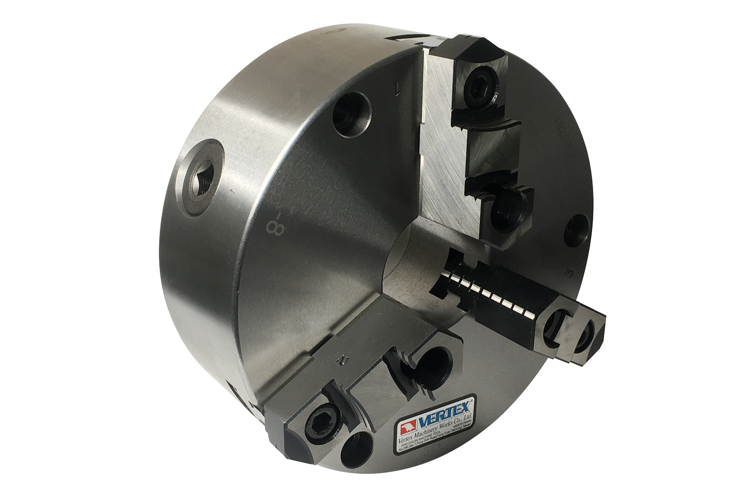 Chuck Autocentrante de 3 Mordazas VSK-8 / 8" – Frimar Herramientas