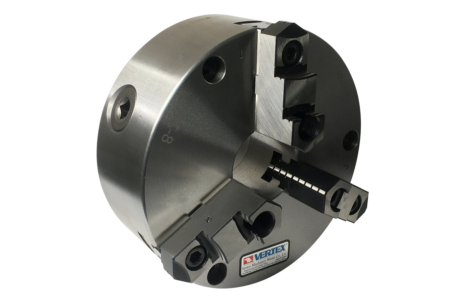 Chuck Autocentrante de 3 Mordazas VSK-8 / 8" – Frimar Herramientas