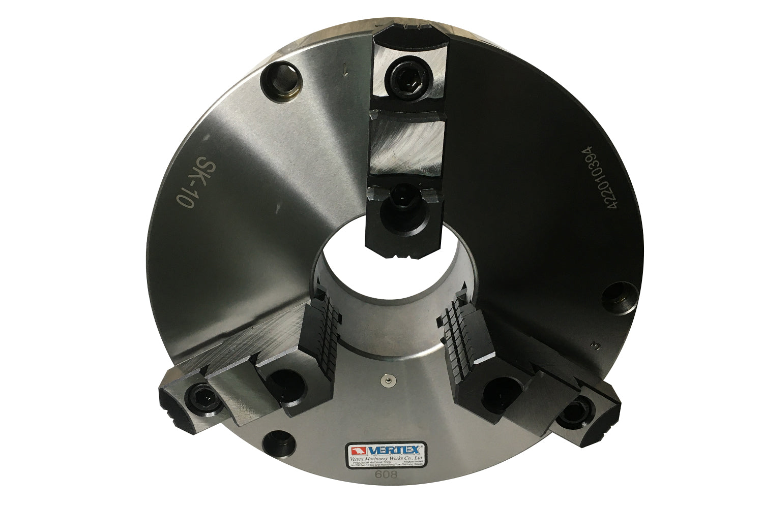 Chuck Autocentrante de 3 Mordazas VSK-10 / 10" – Frimar Herramientas